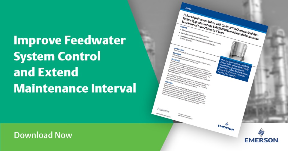 Boiler Feedwater System Solutions - Control Systems